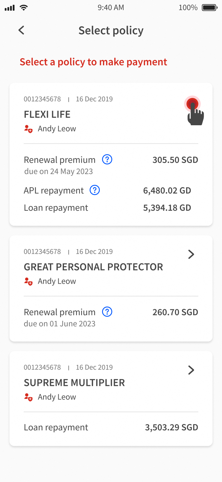 Repay a Policy Loan | Loans | Great Eastern Singapore